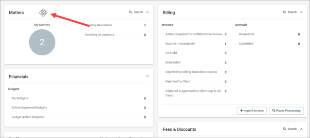 Customizing Homepage Panels – CounselLink Law Firm