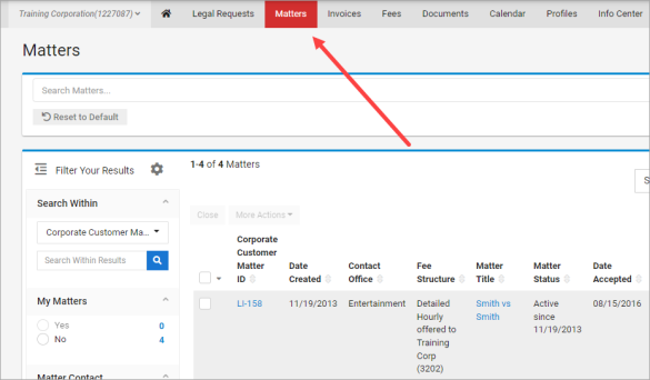Finding a Matter – CounselLink Law Firm